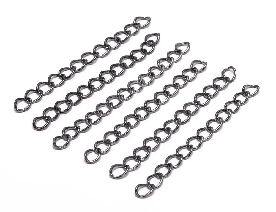 100pcs 50mm 70mm Extension Chain, Bracelet Extended Chains, Necklace ...