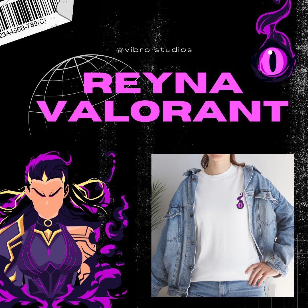 Reyna Valorant T-shirt - Unisex Gaming Apparel for Esports Fans ...