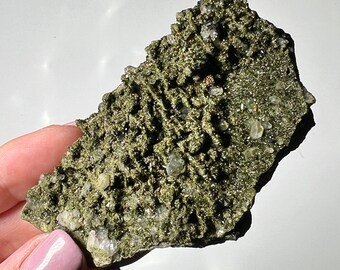 Forest Epidote With Quartz - Etsy