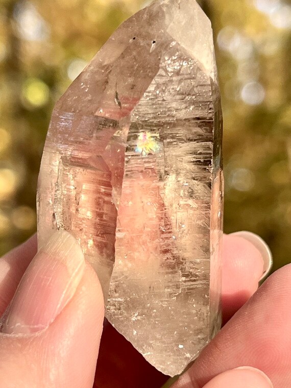 Himalayan Goddess Avalon Master Quartz With Estriations and a - Etsy
