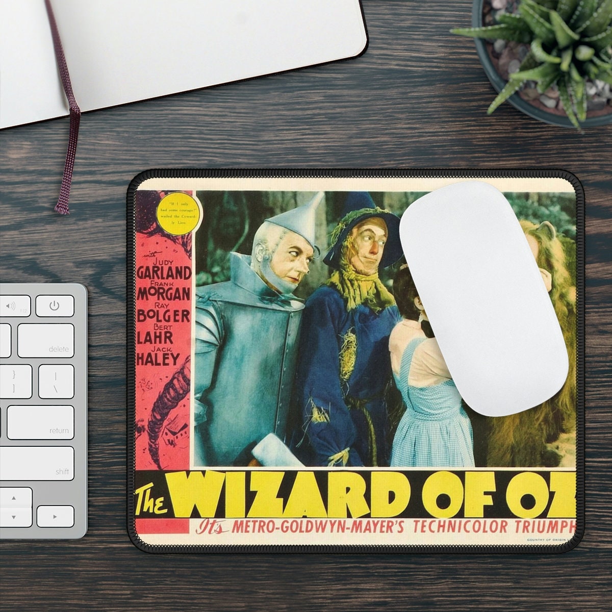 The Wizard of Oz Mouse Pad - Gift for Him/her, Christmas Gift, Birthday ...