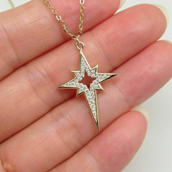 Star Necklace - Etsy