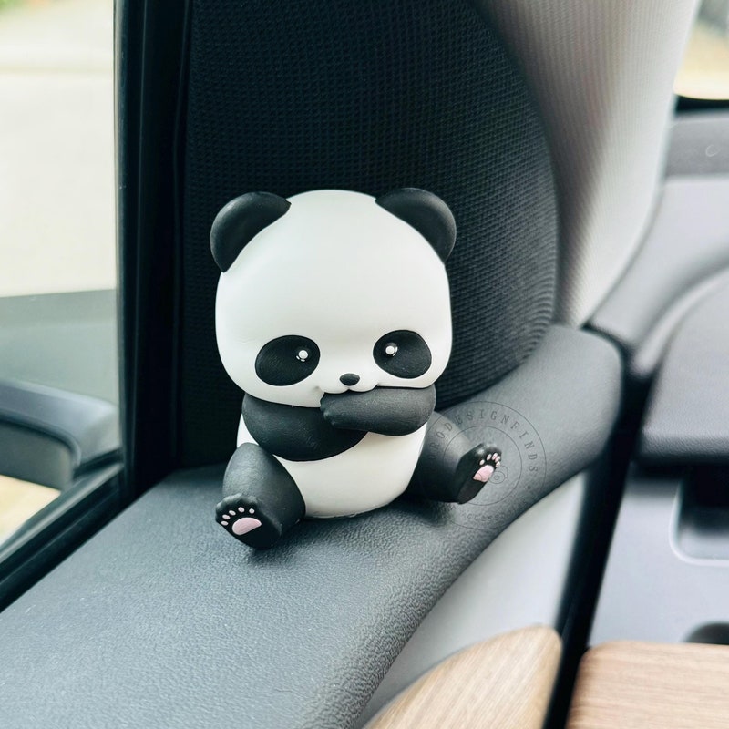 Cute Panda Car Decorations - Etsy