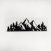 Vinyl Mountain and Trees Sticker, Waterproof Emblem Graphic Decal ...