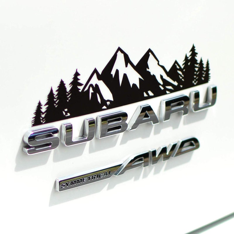 Mountain Car Decal - Etsy