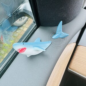 Creative Shark Car Decor, Car Interior Accessories, Car Dashboard ...