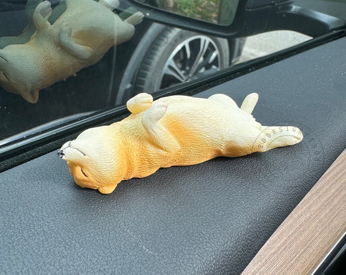 Handmade Solid Cast Bronze Shiba Dog Figurine, UK Artisan Decor - Etsy