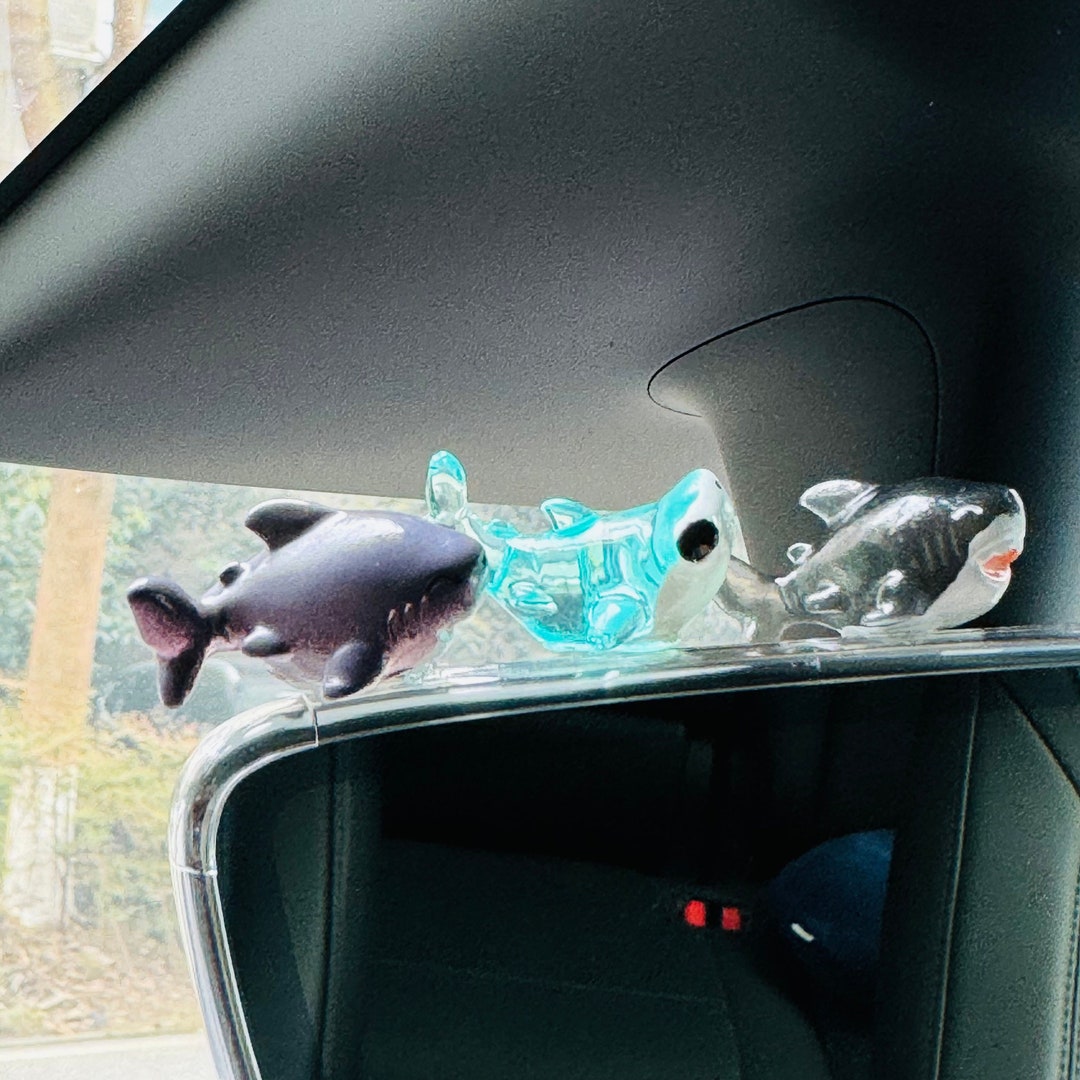 Cute Hammerhead Shark Car Dashboard Decor, Lovely Marine Animal Car Ornament, Car Screen ...
