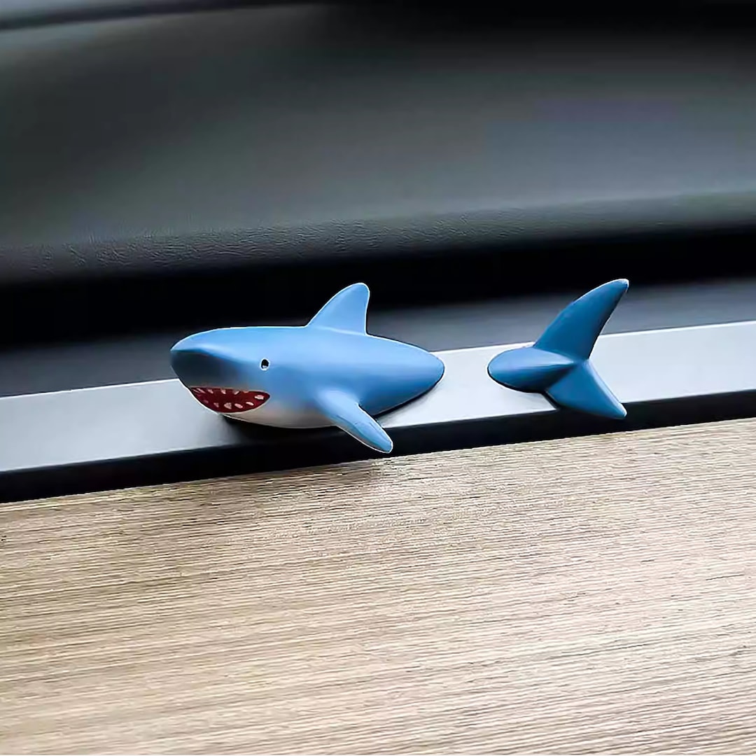 Creative Shark Car Decor, Car Interior Accessories, Car Dashboard ...