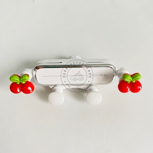 Custom Cherry Car Phone Mount, Personalized Fruits Car Phone Holder ...