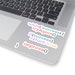 Don't Give up Never Quit Code Sticker Programming, Coding Gift ...