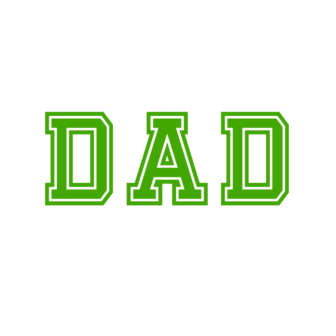 Dad Varsity Green Instant Download SVG, PNG, EPS, Pdf, Jpg Digital ...