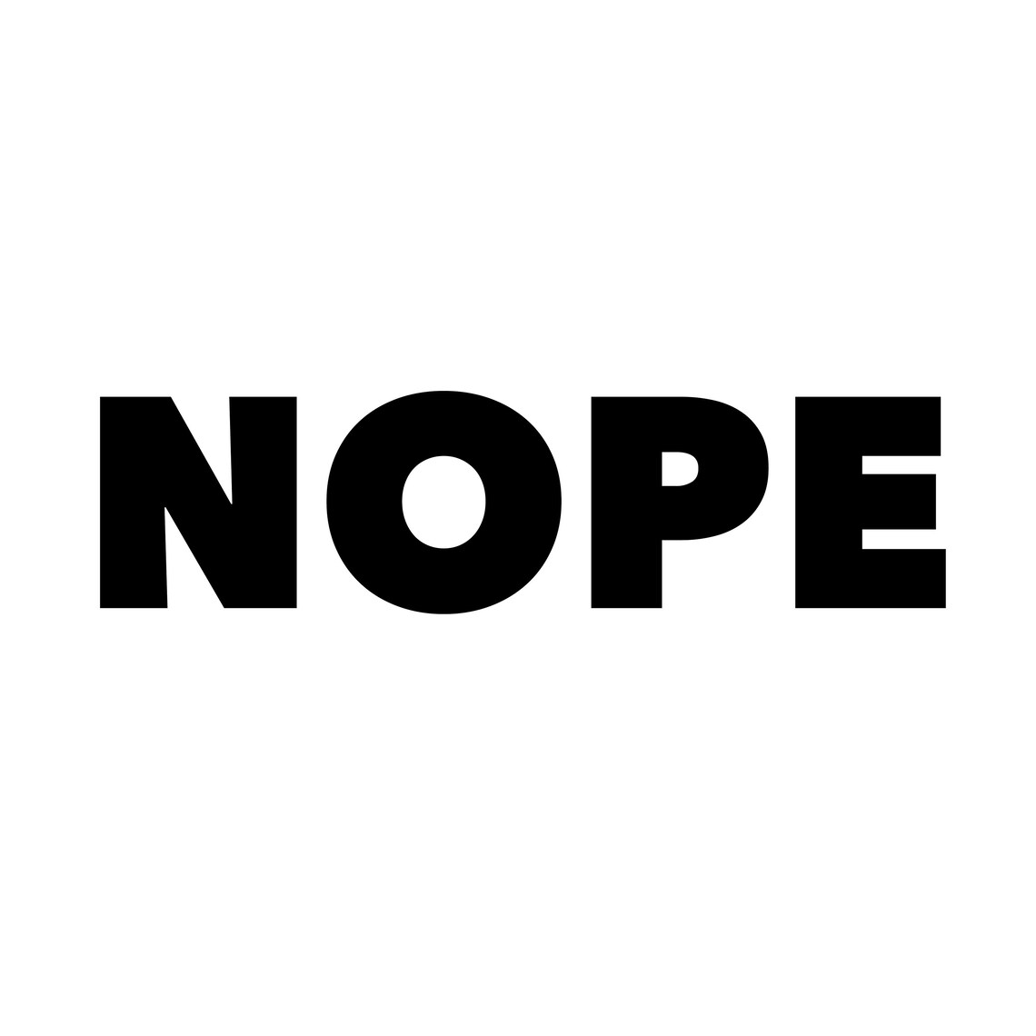 Nope - Instant Digital Download SVG, PNG, EPS, Pdf, Jpg - Etsy