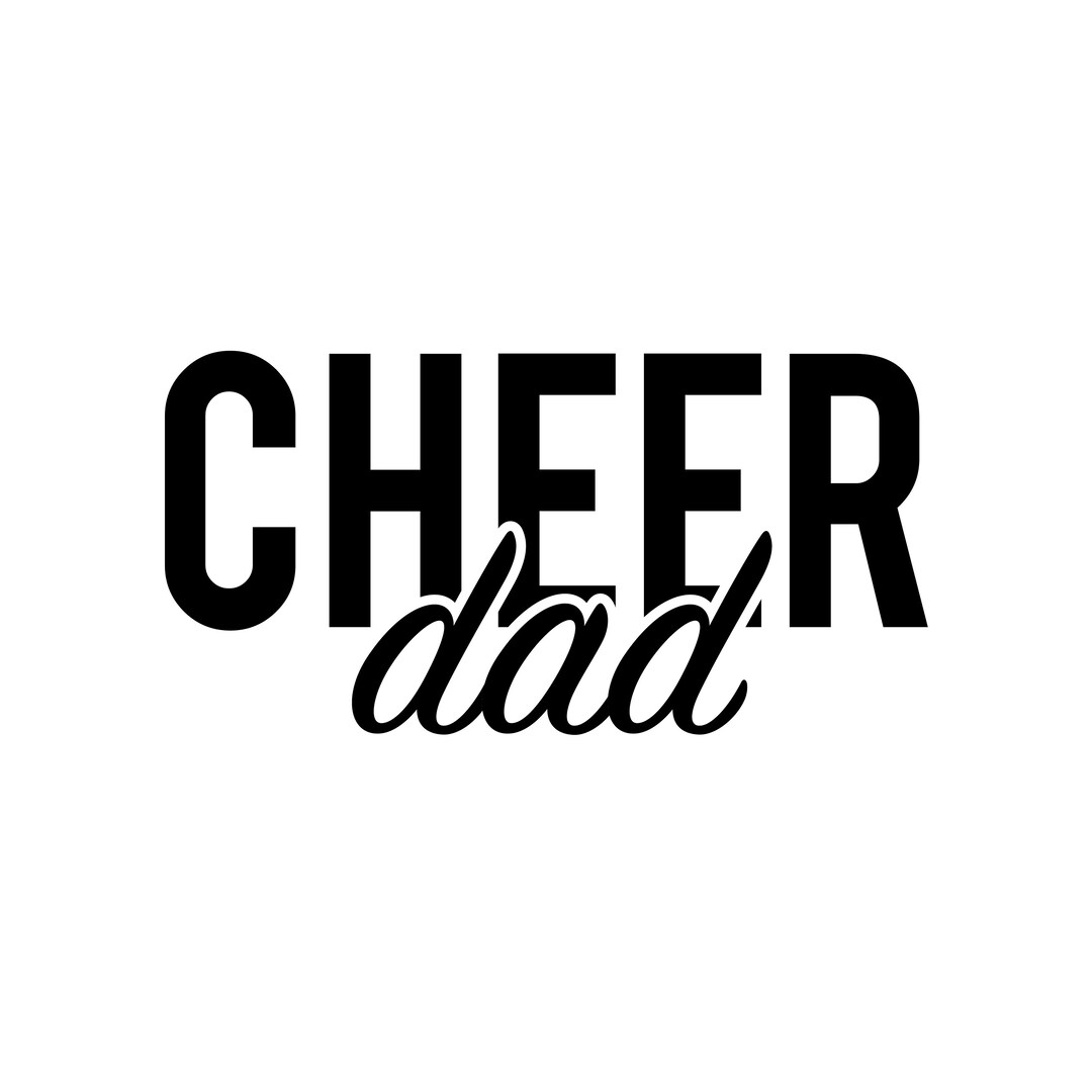 Cheer Dad - Instant Download SVG, PNG, EPS, Pdf, Jpg Digital Download ...