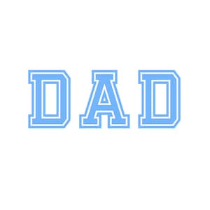 Dad Varsity Blue Instant Download SVG, PNG, EPS, Pdf, Jpg Digital ...
