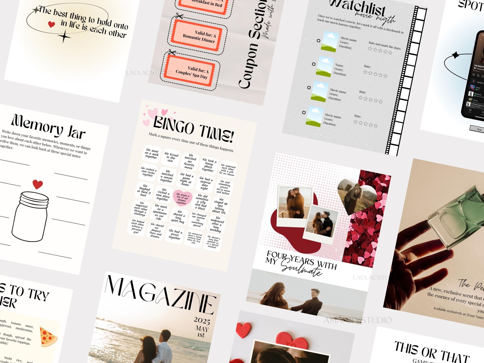 Partner Magazine Customizable Template, Anniversary Magazine for ...