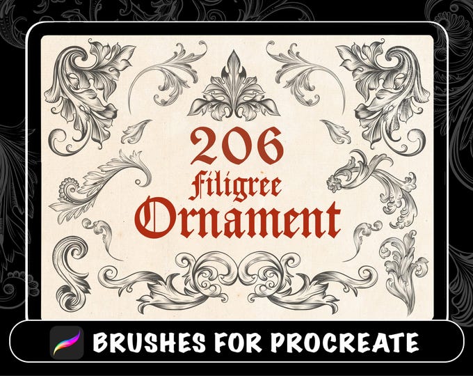 Halloween Tattoo Flash Procreate Stamps - Brush Bundle for iPad ...
