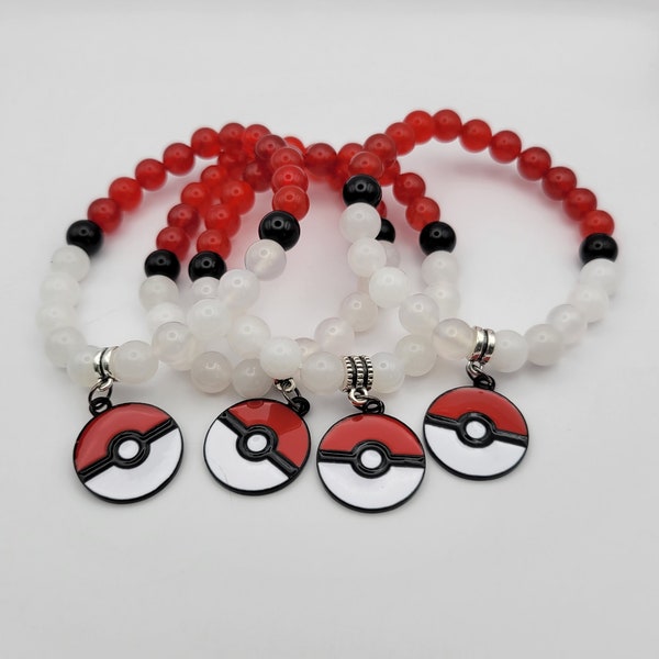 Pokeball Charm - Etsy