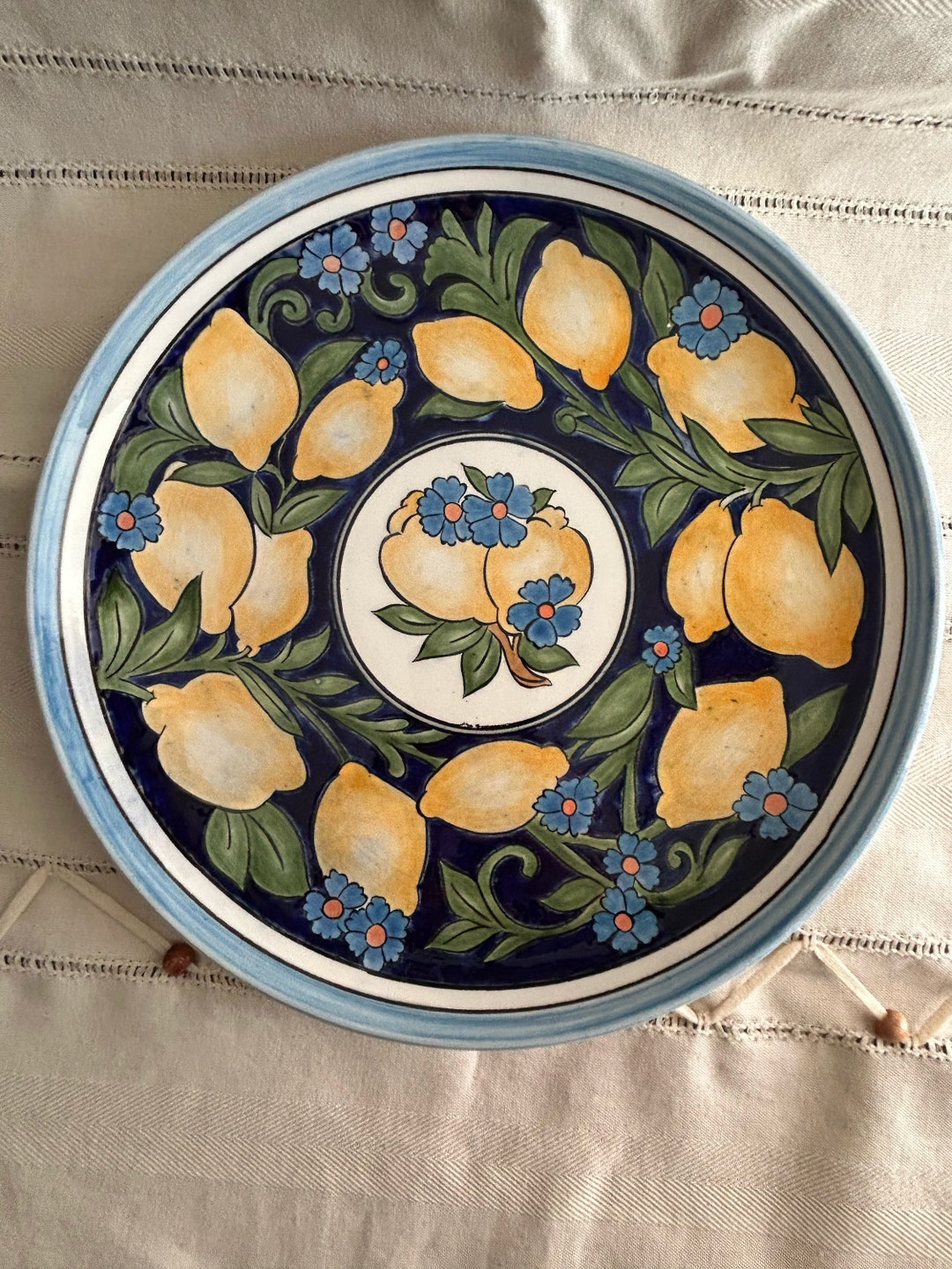 Ceramic Lemon Plate, Ceramic Plate, Ceramic Home Gifts, Unique Gifts ...