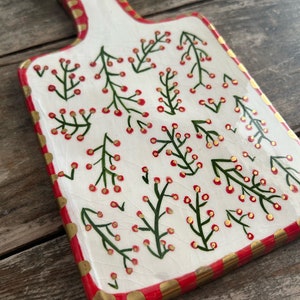 Presentation Board Ceramic, Red Cheese Display Board, Display Ceramics ...