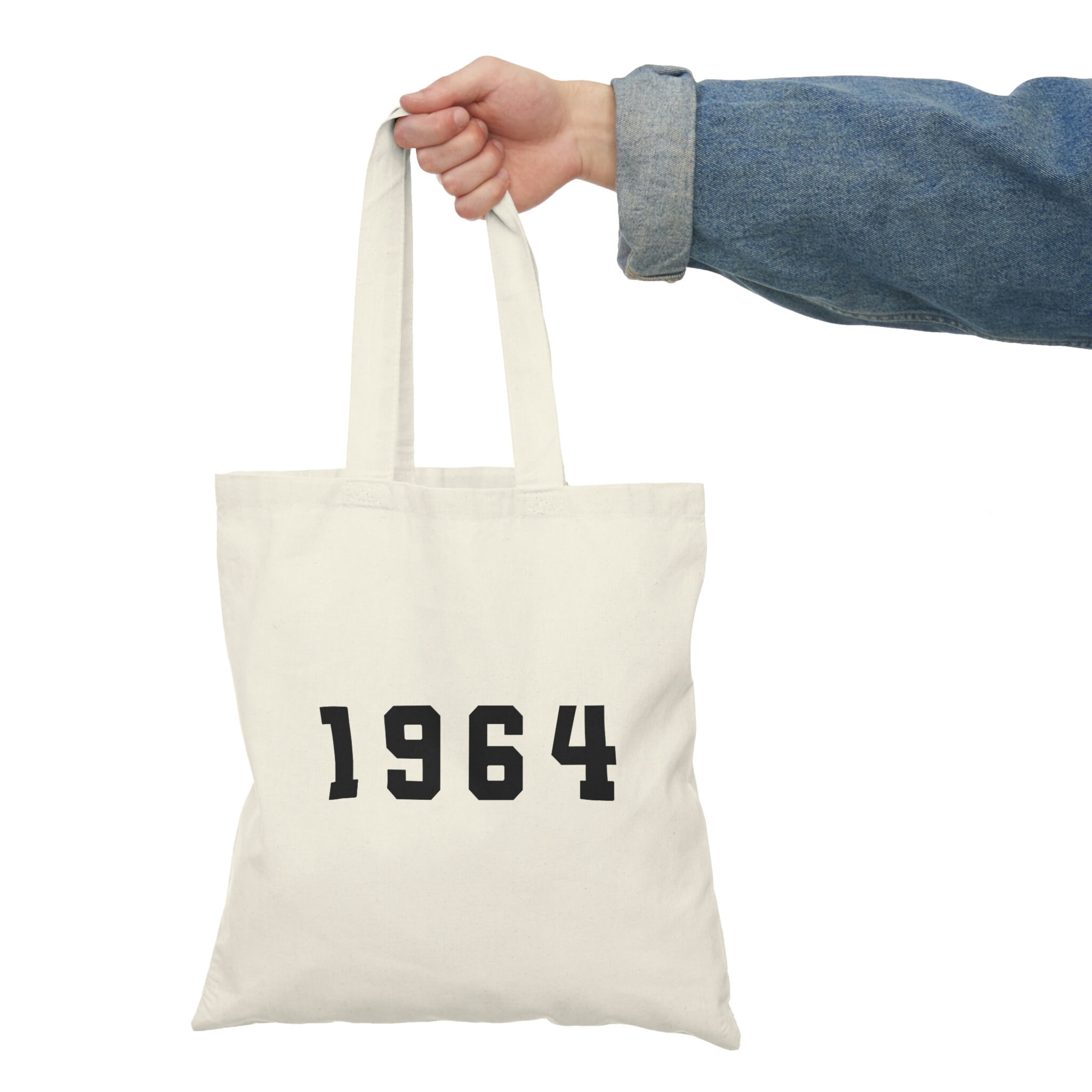 1964 Tote Bag, 60th Birthday Tote, Born in 1964, Vintage 1964 Tote ...