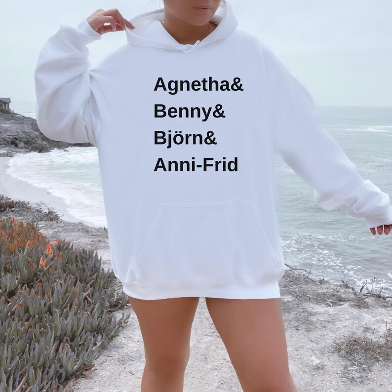 ABBA Hoodie, ABBA Sweatshirt, Abba Band Sweatshirt, Abba Band Hoodie ...