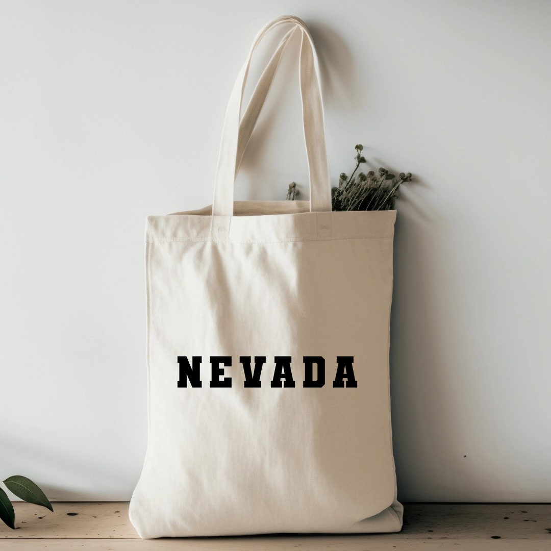 Nevada Tote Bag, Nevada State, Nevada Gift, Nevada Souvenir, Nevada ...