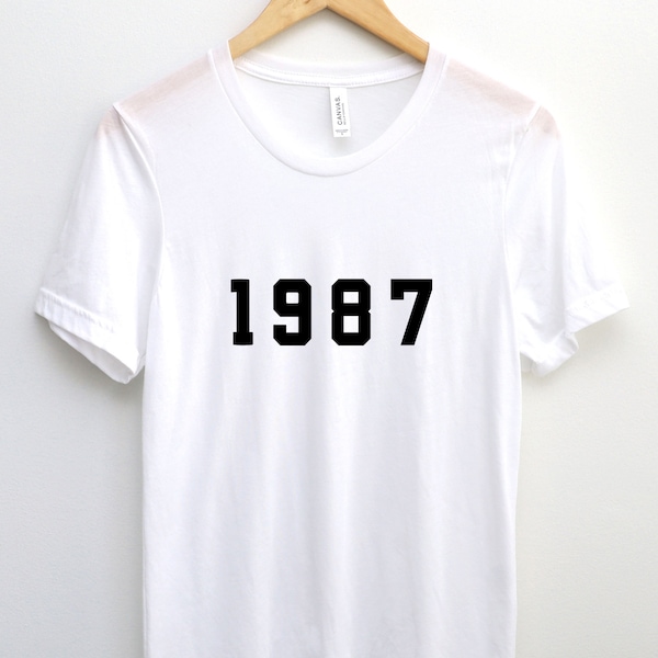 1987 T Shirt - Etsy