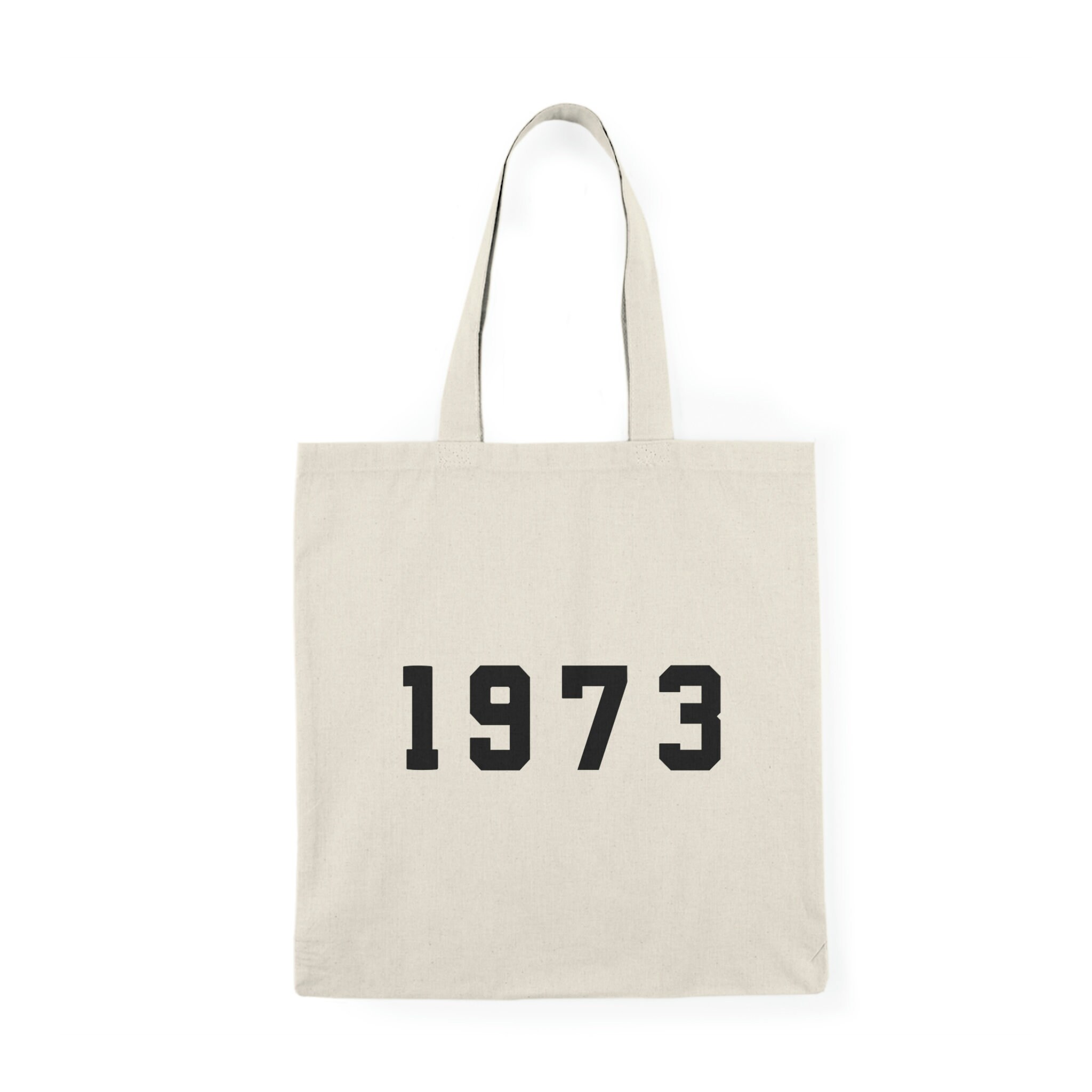 1973 Tote Bag, 51st Birthday Tote, Born in 1973, Vintage 1973 Tote ...