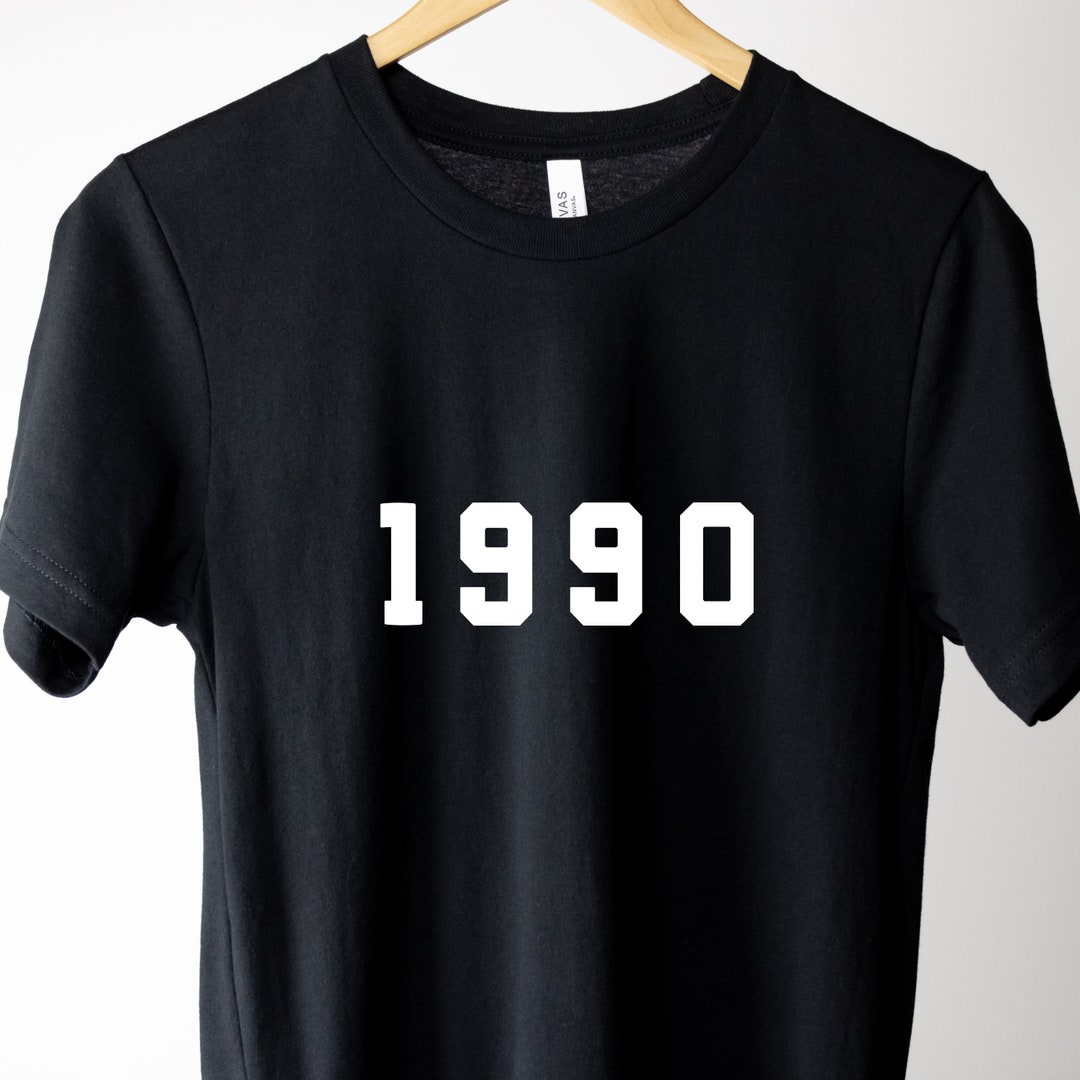 Nacido en 1990 T Shirt, 1990 Aged to Perfection Shirt, 33rd Birthday ...