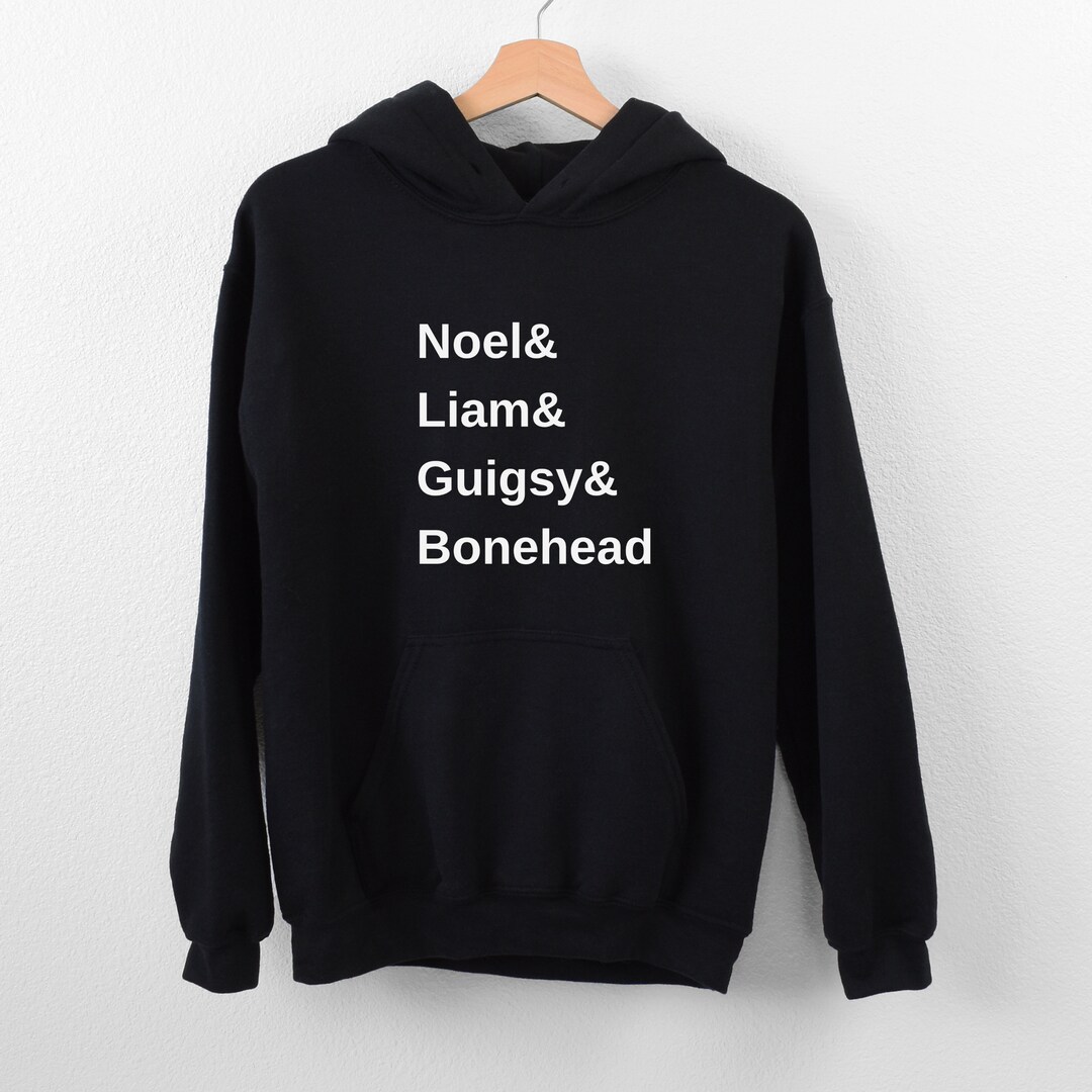 Oasis Hoodie, Oasis Sweatshirt, Noel Gallagher, Liam Gallagher, Oasis ...