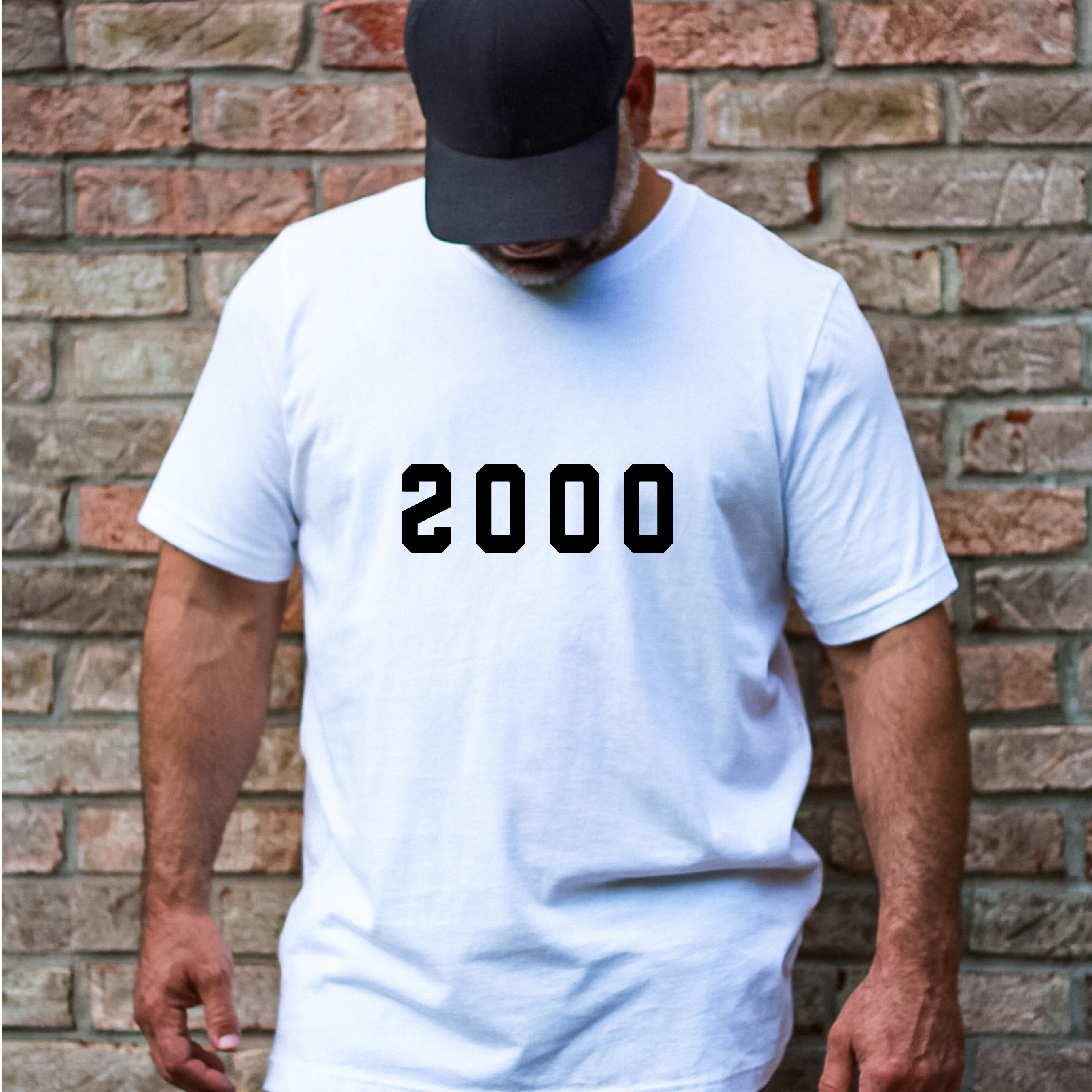 2000 T Shirt | 25th Birthday Gift | Retro 2000 Top | Born in 2000 T ...