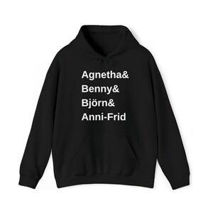 ABBA Hoodie, ABBA Sweatshirt, Abba Band Sweatshirt, Abba Band Hoodie ...