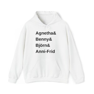 ABBA Hoodie, ABBA Sweatshirt, Abba Band Sweatshirt, Abba Band Hoodie ...