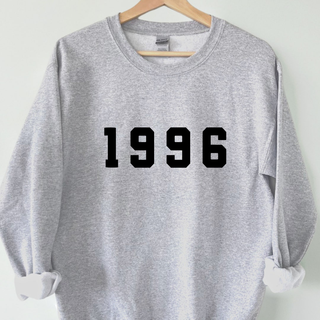 1996 Sweatshirt | 29th Birthday Gift | Vintage 1996 Top | Born in 1996 ...