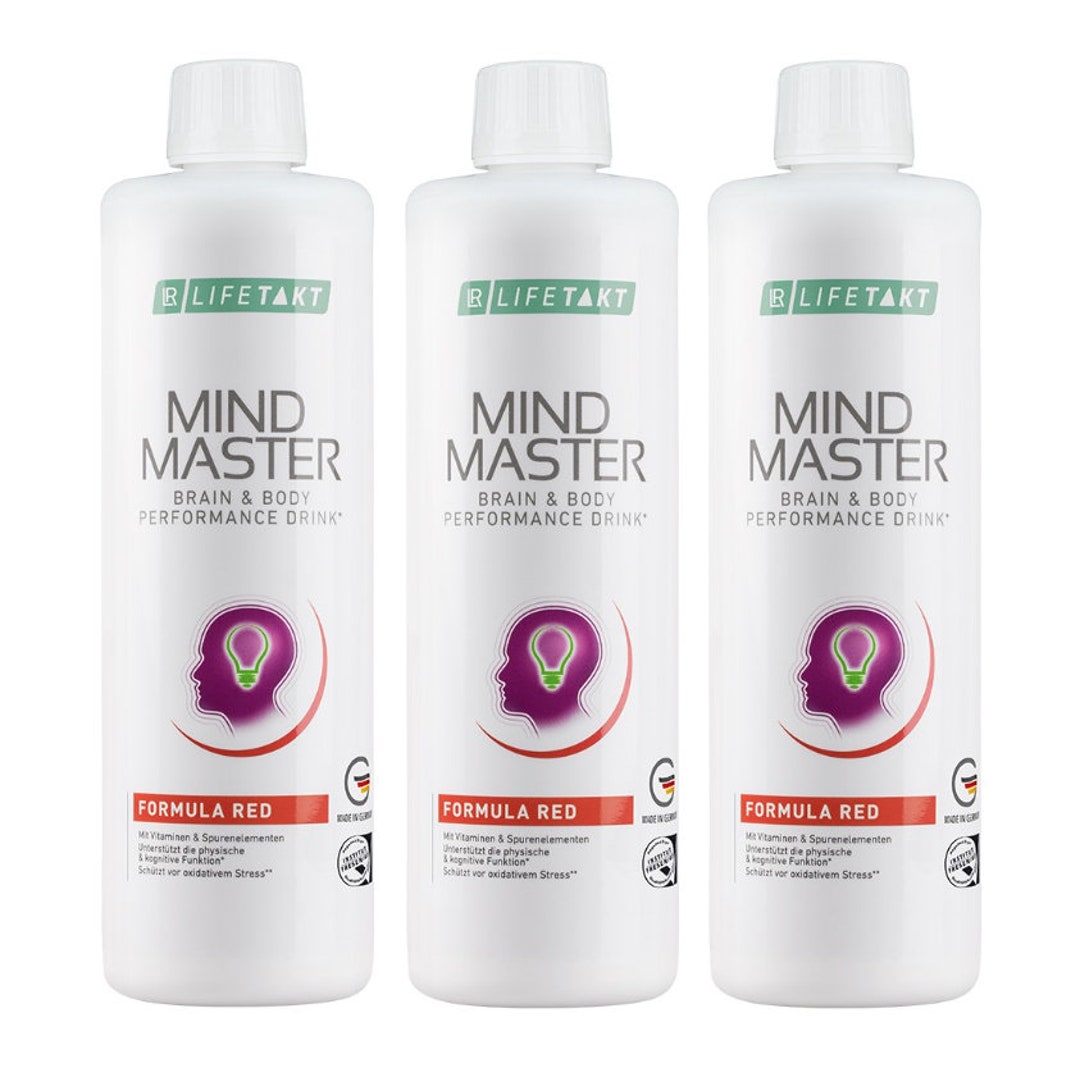 3x LR LIFETAKT Mind Master Formula Red 500ml - Etsy