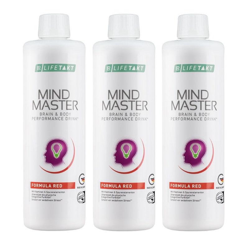 3x LR LIFETAKT Mind Master Formula Red 500ml - Etsy