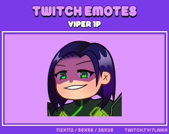 Viper This is Fine Emote for Twitch Discord Youtube Kick - Etsy