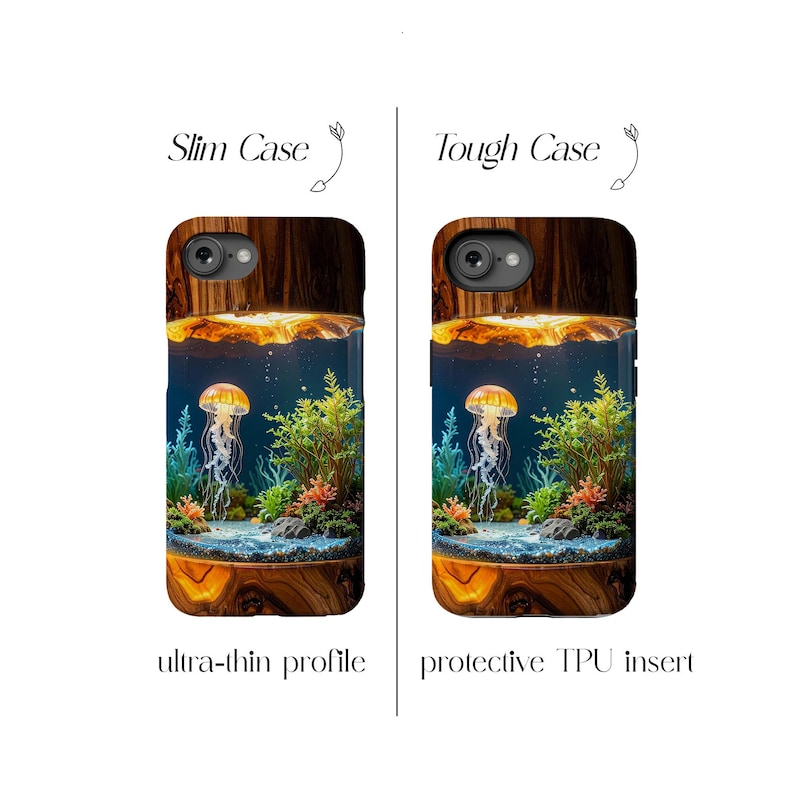 Jellyfish Phone Case, Aquarium iPhone Slim & Magsafe Tough Case - Etsy