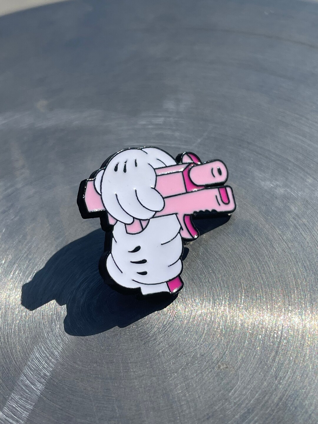 Dope Mickey Mouse Hands Gun