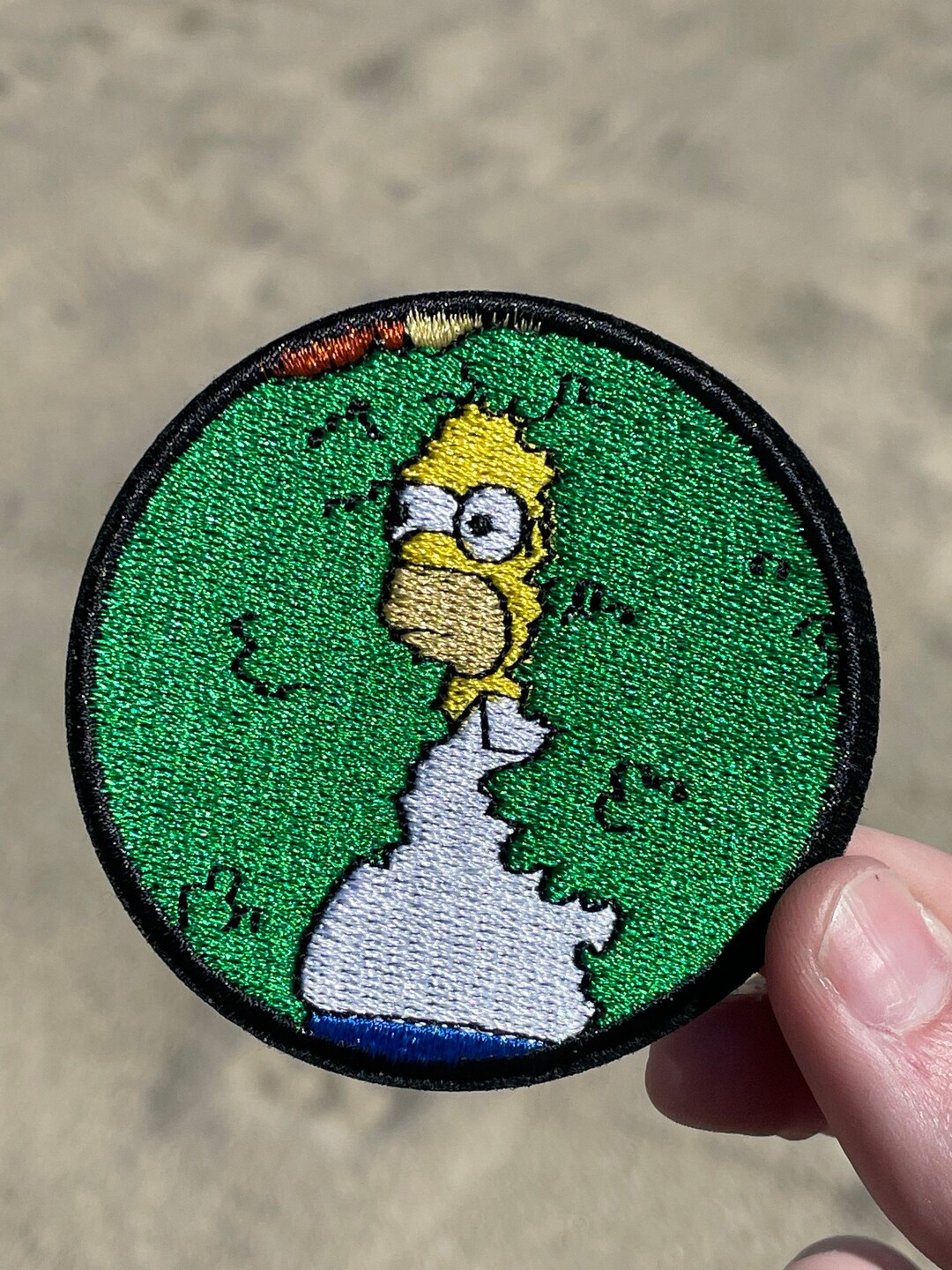 Homer Bush Meme Patch Iron on Funny Gift for Him/her Iron - Etsy