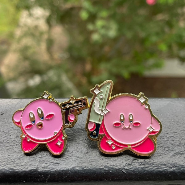 Enamel Pin Kirby - Etsy