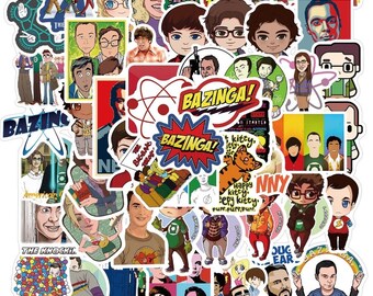 The Big Bang Theory Stickers - Etsy