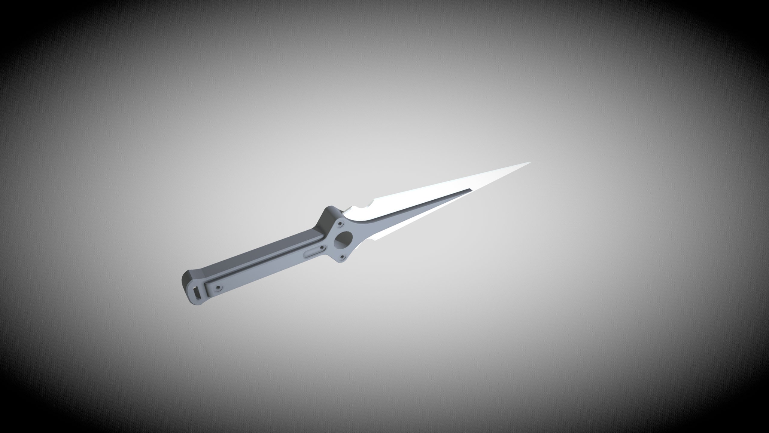 Persona 5 Joker's Dagger 3D Model for 3D Printing STL OBJ IGES Formats ...