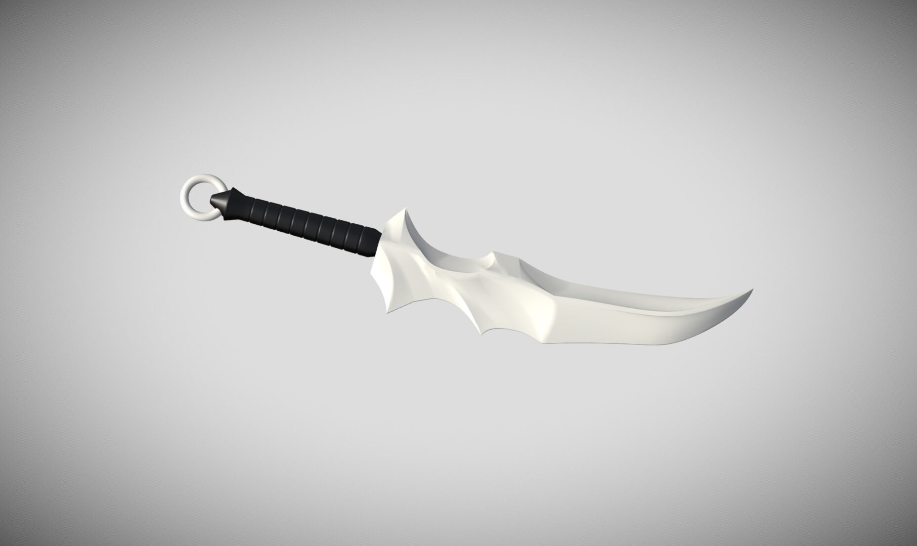 Vampire Dagger From Overlord 3D Model for 3D Printing STL OBJ IGES ...