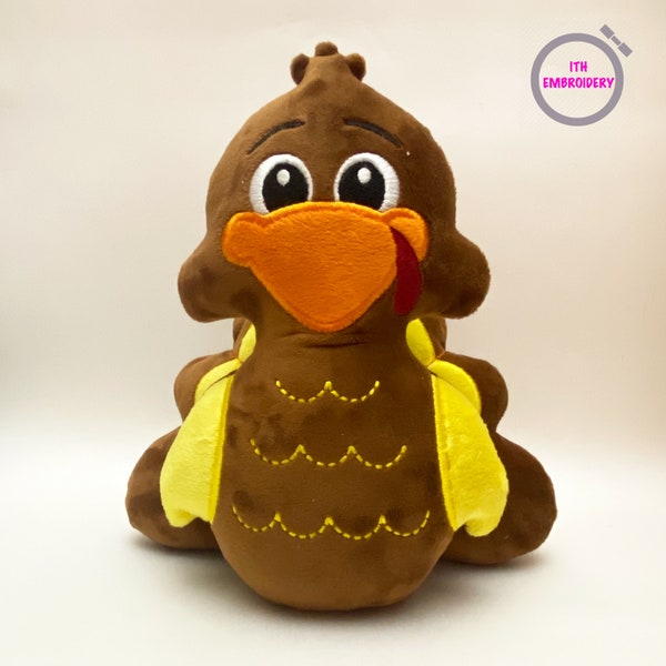 Stuffed Turkey Pattern - Etsy