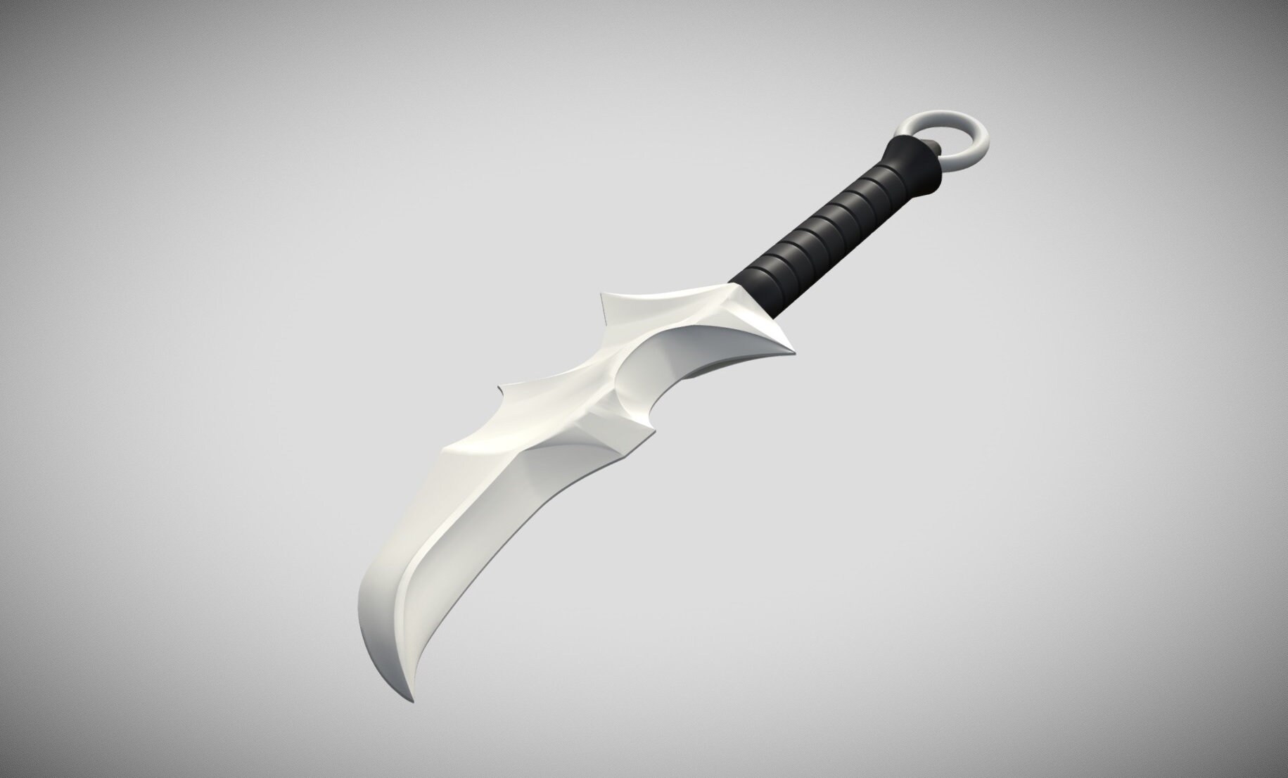 Vampire Dagger From Overlord 3D Model for 3D Printing STL OBJ IGES ...