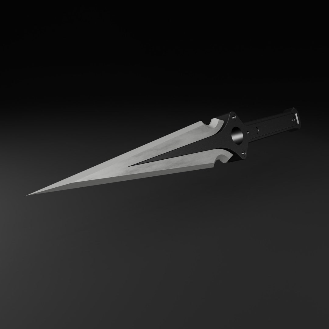 Persona 5 Joker's Dagger 3D Model for 3D Printing STL OBJ STEP Formats ...