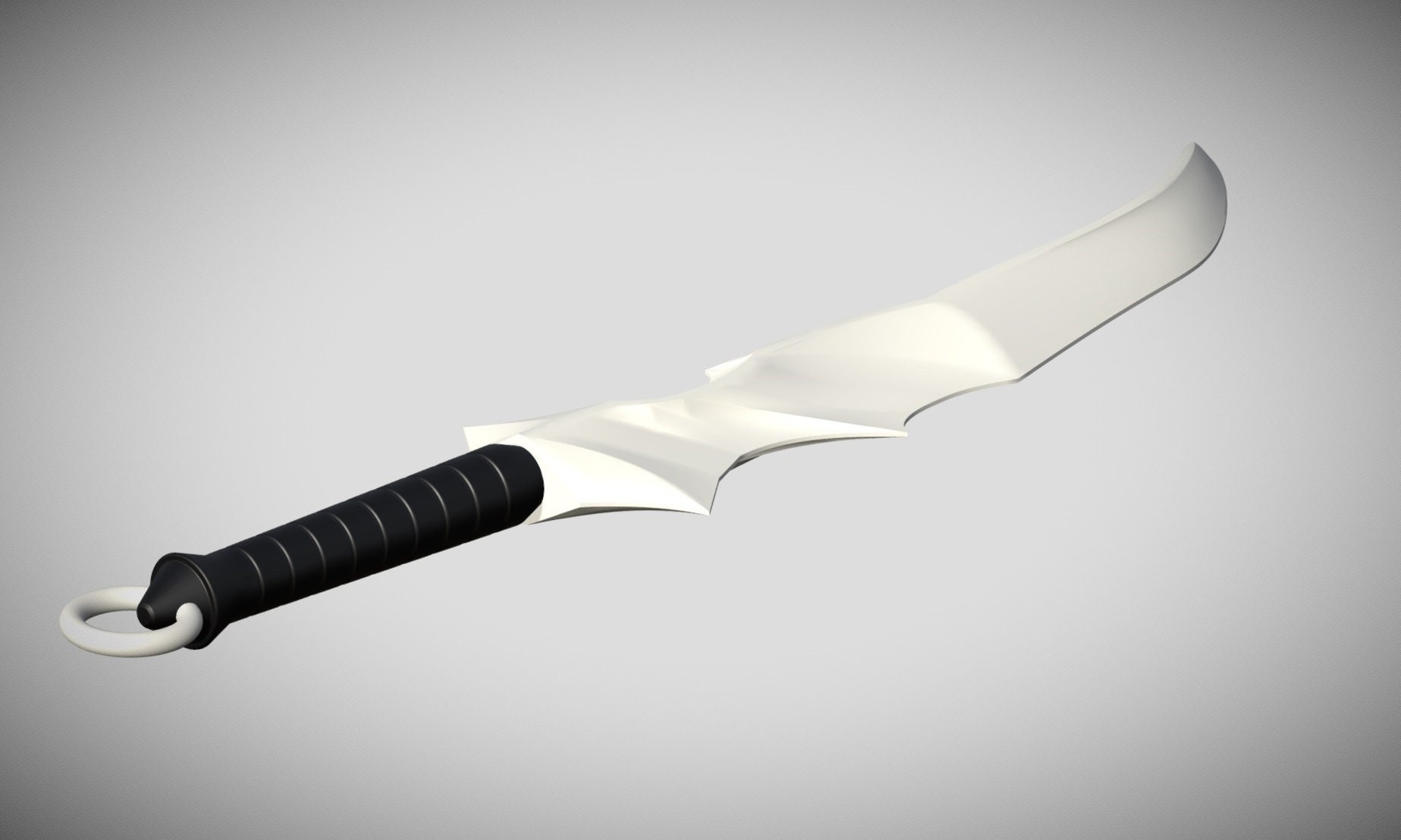 Vampire Dagger From Overlord 3D Model for 3D Printing STL OBJ IGES ...