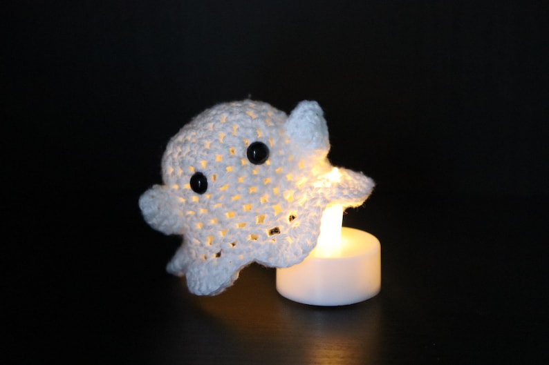 Ghost - LED Tea Light - Crochet Pattern - PDF Download (english/german ...